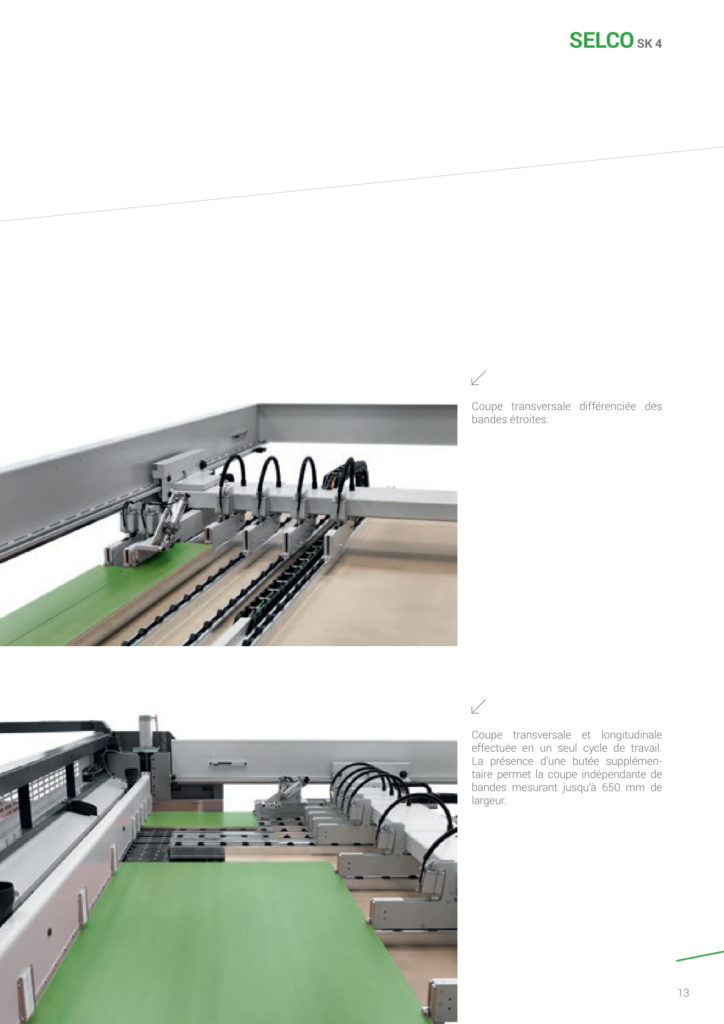 Scies à panneaux à commande numérique SELCO SK4 - Etablissement Mohamed ...